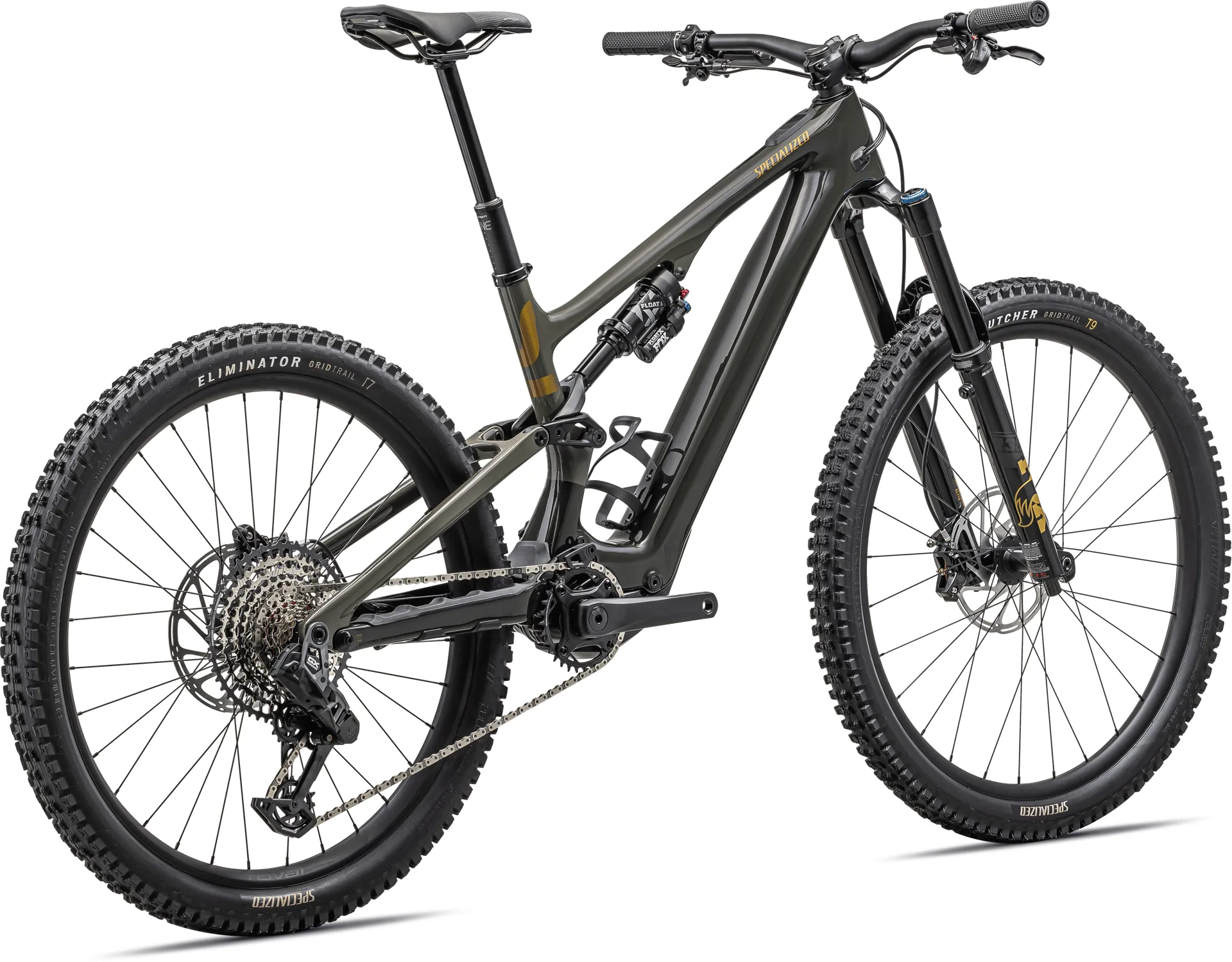 Specialized Turbo Levo SL Expert Carbon Electric MTB in Dark Moss