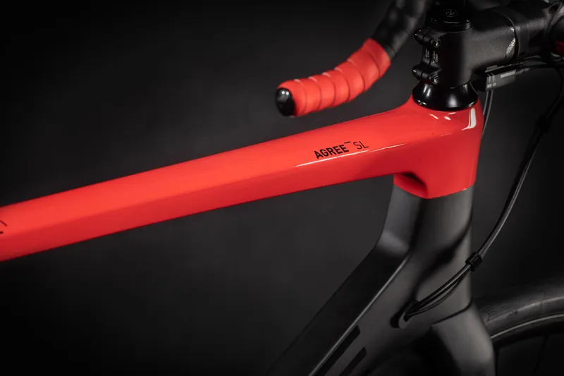 2021 Cube Agree C62 Sl Road Bike in Red