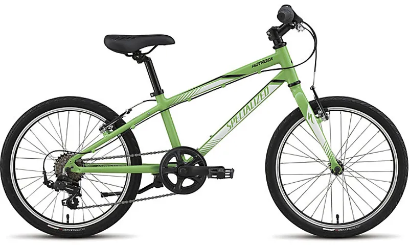 Specialized Boys Hotrock 20 6 speed Street in Green White Black